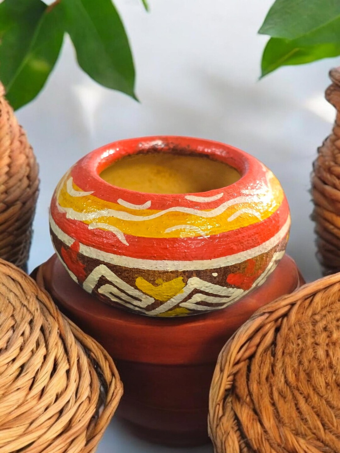 Vintage Miniature Native Pot - Etsy