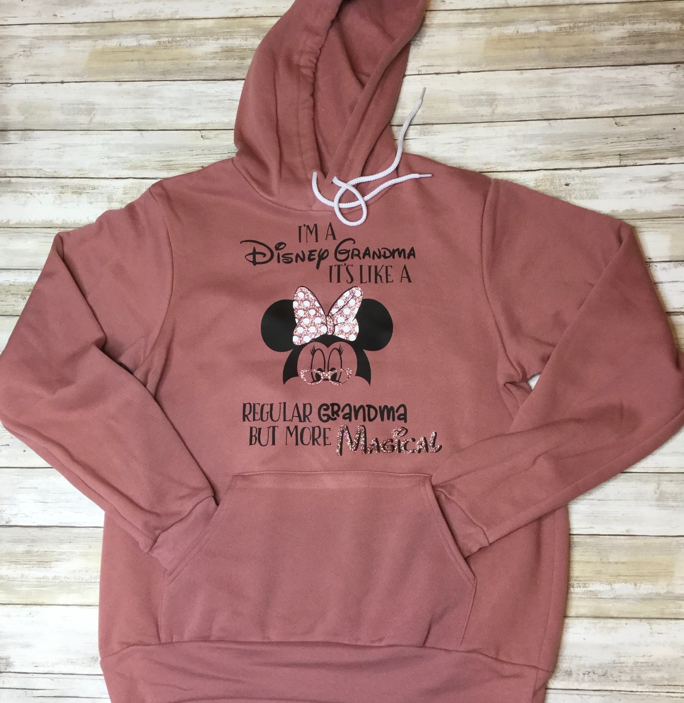 Disney Grandma and Grandpa Hoodies - Etsy