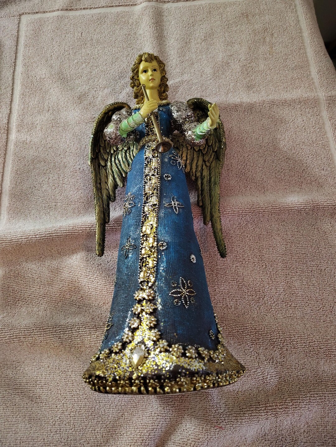 Vintage Angel Statue 14 Inches Tall, 1990's - Etsy
