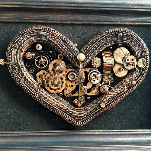 Steampunk / Industrial Wall Art Sculpture - Etsy
