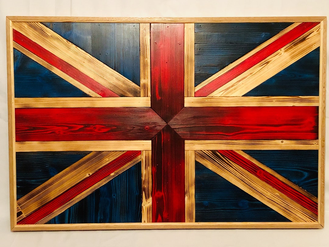 Union Jack Wall Art, Great for Your Man Cave/office or a Stylish ...