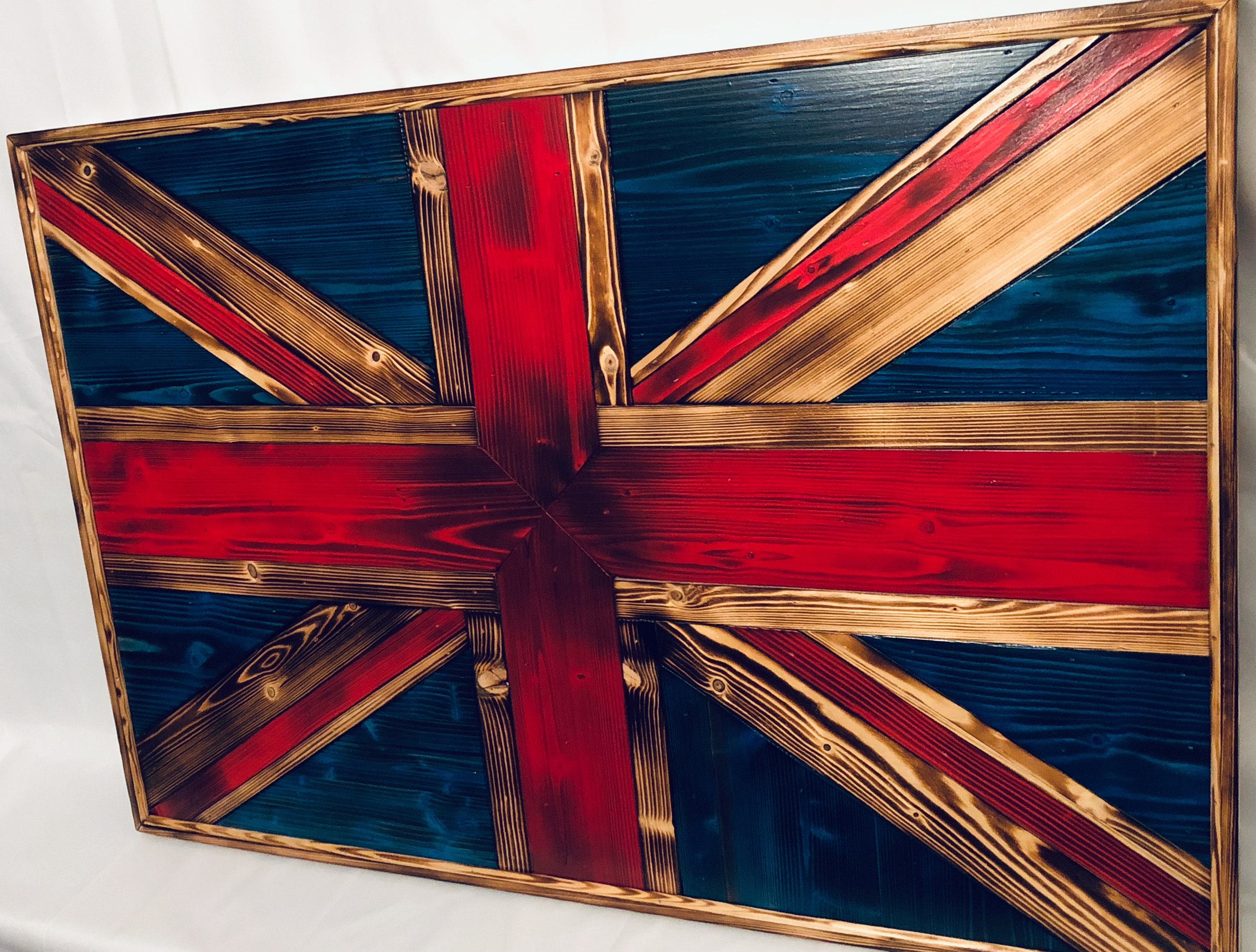 Union Jack Wall Art Great for Your Man Cave/office or a - Etsy