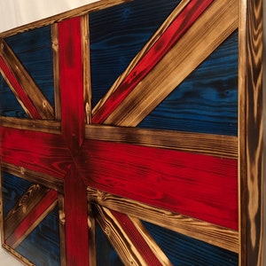 Union Jack Wall Art, Great for Your Man Cave/office or a Stylish ...
