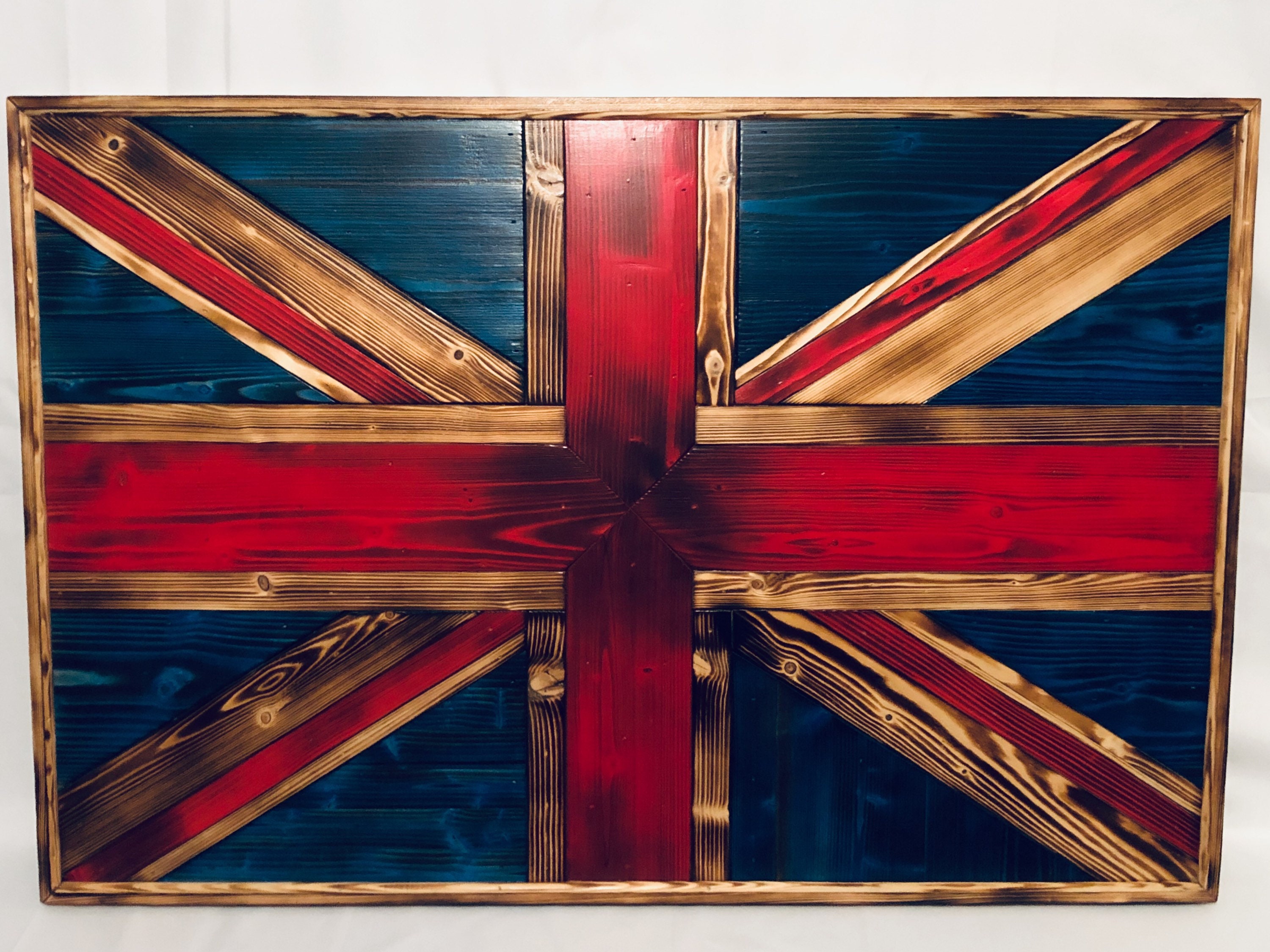 Union Jack Wall Art Great for Your Man Cave/office or a - Etsy