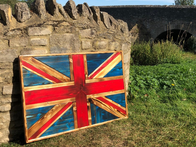 Union Jack Wall Art Great for Your Man Cave/office or a - Etsy
