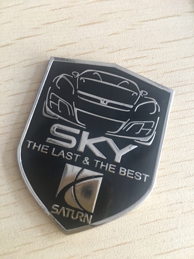 Saturn Sky "the Last and the Best" Emblems - Etsy