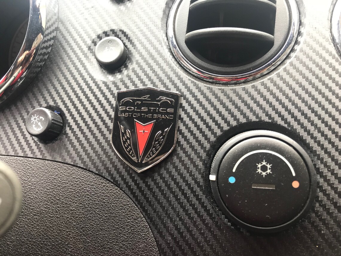 Custom "last of the Brand" Pontiac Solstice Emblems - Etsy Canada