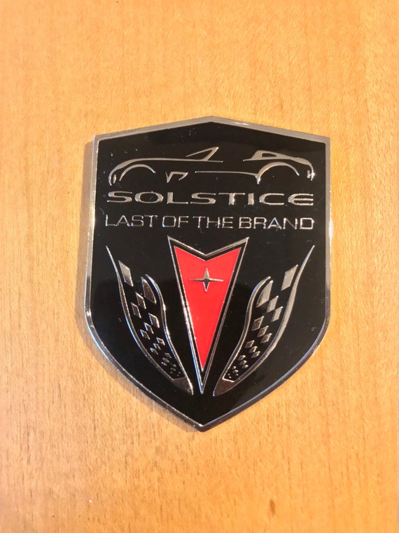 Custom last of the Brand Pontiac Solstice Emblems - Etsy