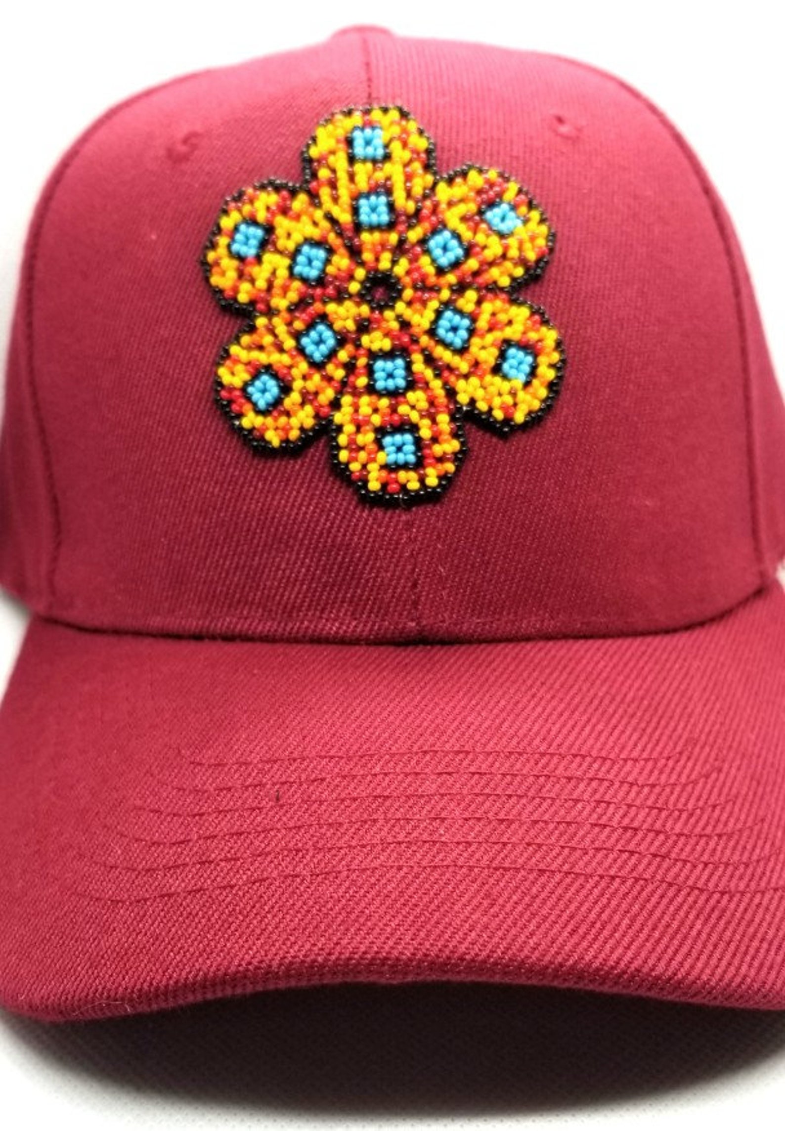 Baseball Hat Huichol Artisan Cap Wixárika Mexican Art Handmade - Etsy