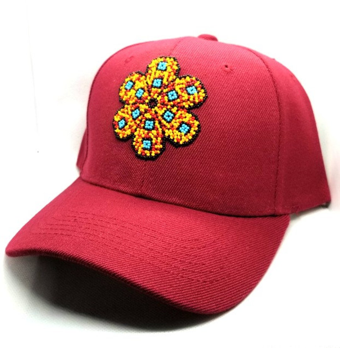 Baseball Hat Huichol Artisan Cap Wixárika Mexican Art Handmade - Etsy