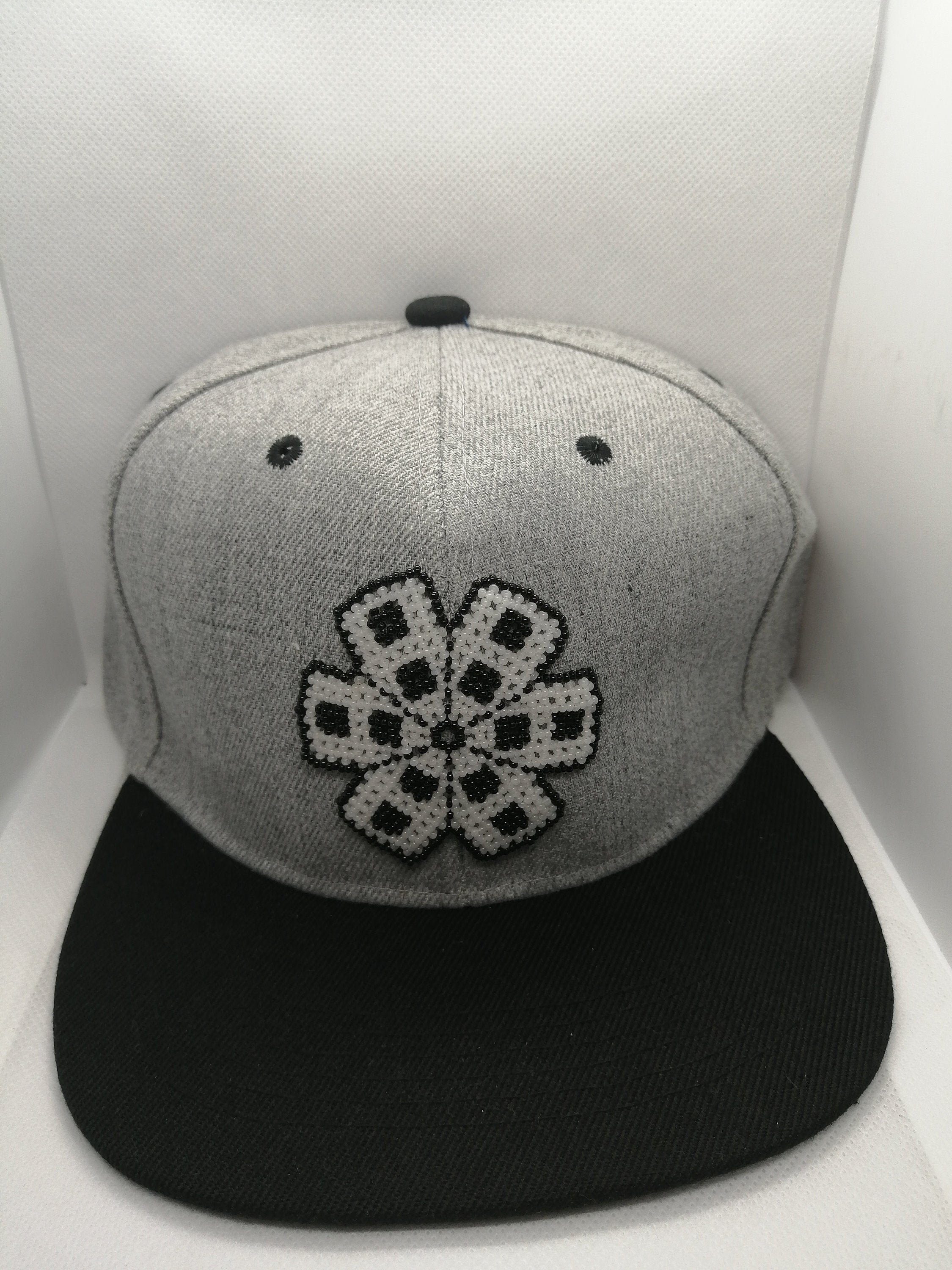 Snapback Caps Huichol Wixárika Mexican Art Handmade Handcrafted Cap - Etsy