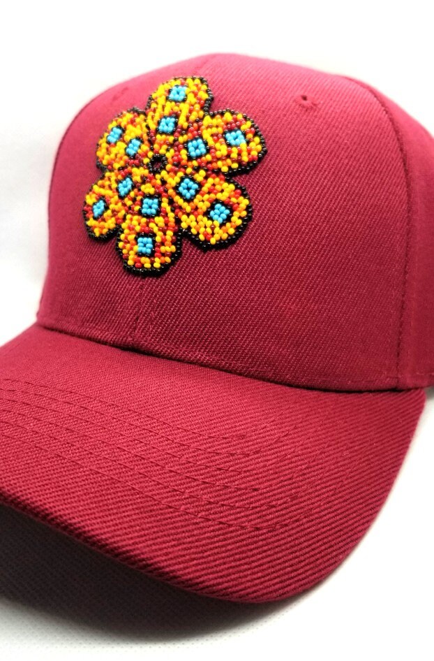 Baseball Hat Huichol Artisan Cap Wixárika Mexican Art Handmade - Etsy