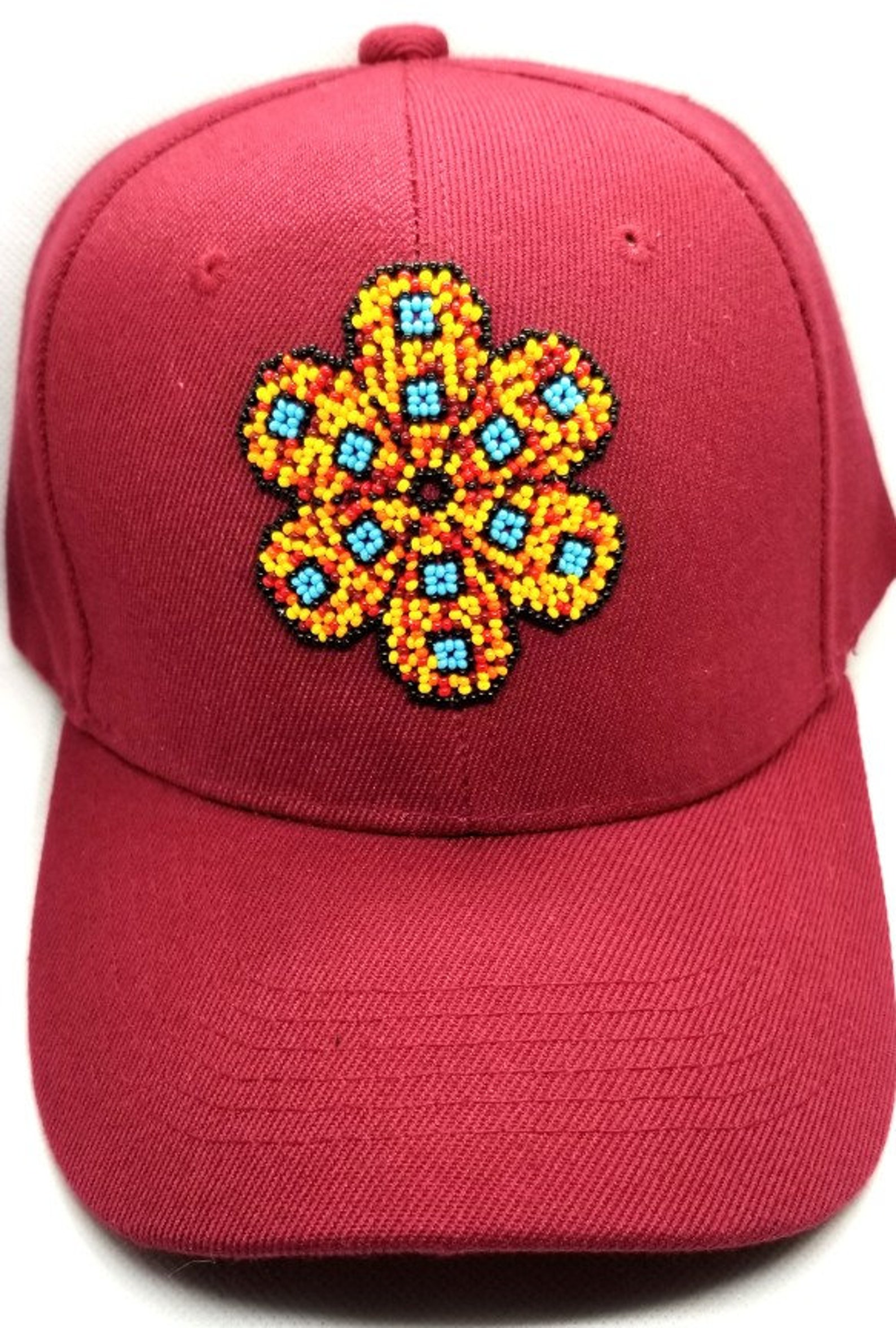 Baseball Hat Huichol Artisan Cap Wixárika Mexican Art Handmade - Etsy