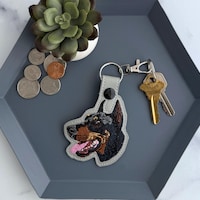 Dog Breed Keychain - Etsy