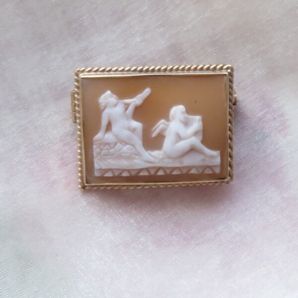 Cameo Brooch - Etsy