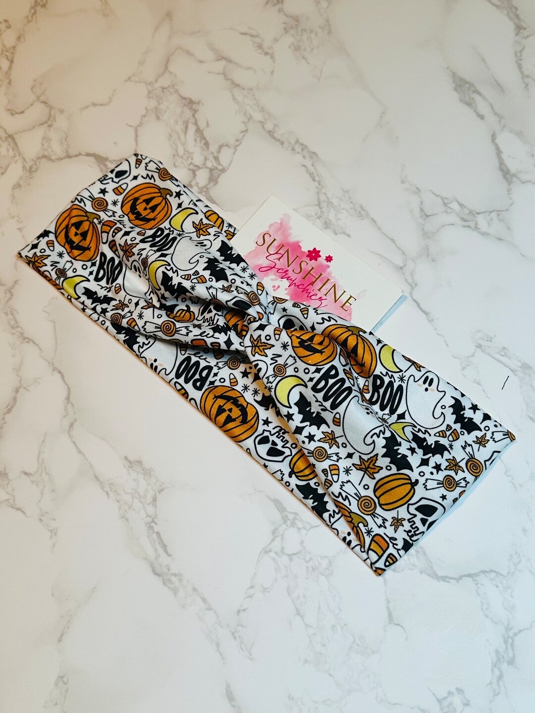 Pumpkins,bats,skulls,ghosts Headband-jack O Lantern-halloween Headband ...