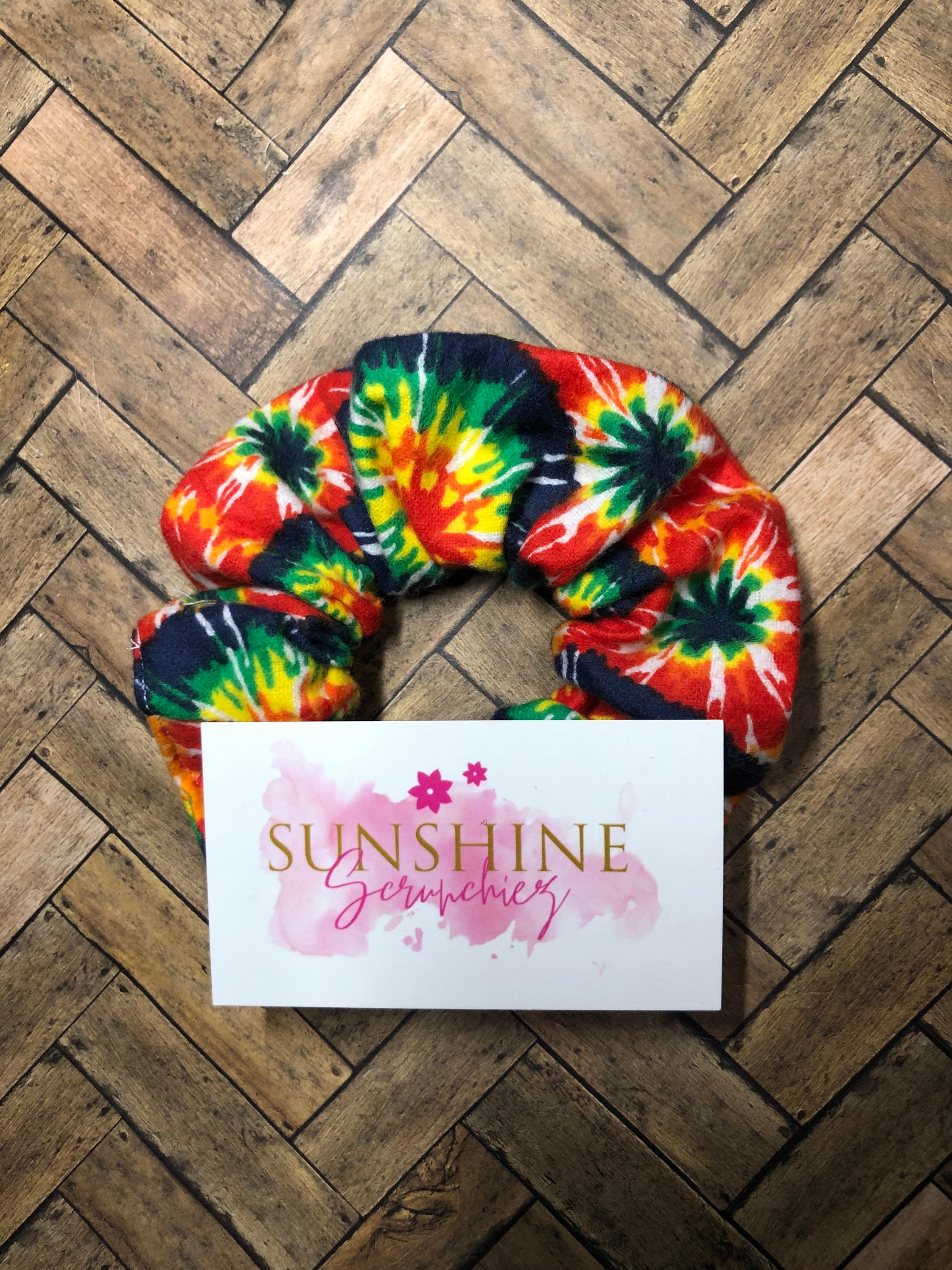 Tie dye scrunchie Tie dye scrunchies hair scrunchies-hair | Etsy