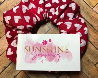 3 Valentine Scrunchie Pack Hair Tie 90's Fashion Kids - Etsy