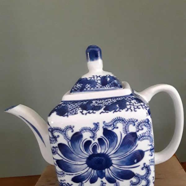 Square Teapot - Etsy