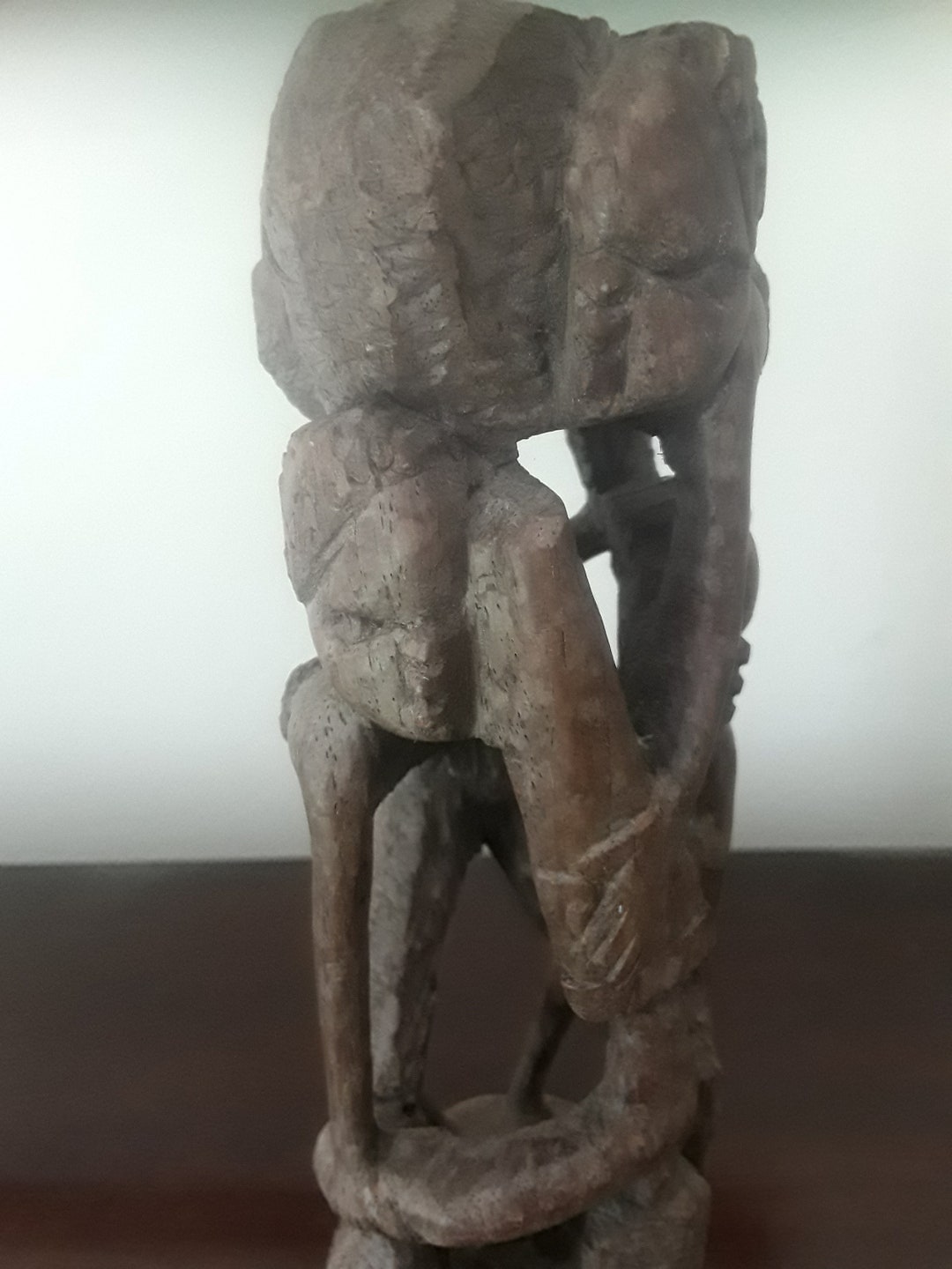 West African Wooden Primitive Folk Art Sculpture - Etsy