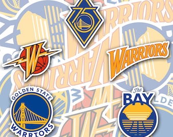 Golden State Warriors Stickers | Etsy Australia