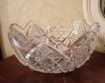 Pattern Cut Glass | Etsy