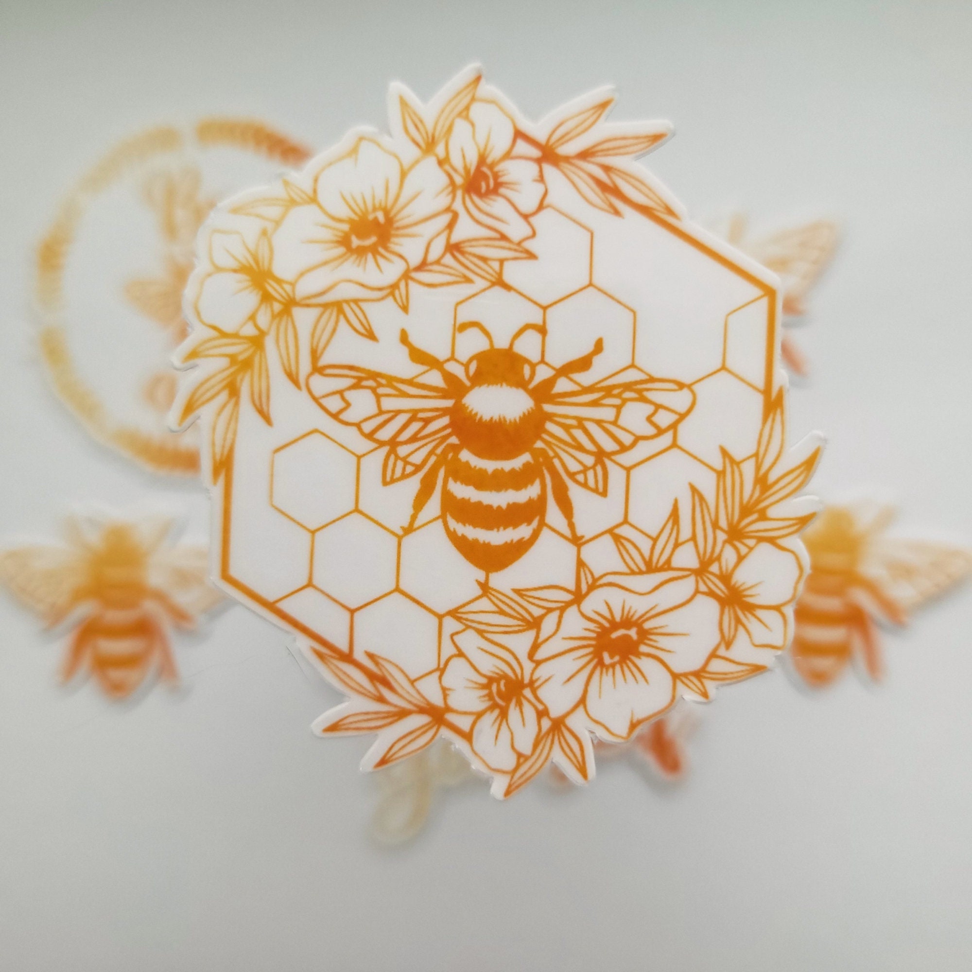 Honey Bee Yourself Sticker Set Sticker Pack Waterproof - Etsy