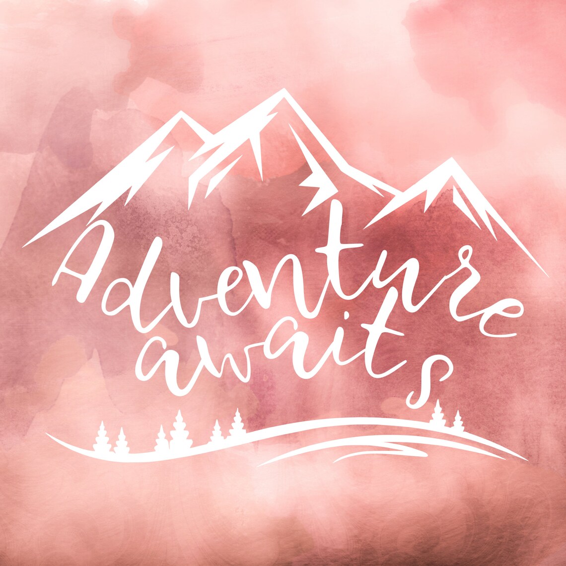 Adventure Awaits Vinyl Decal Adventure Decal Traveler | Etsy