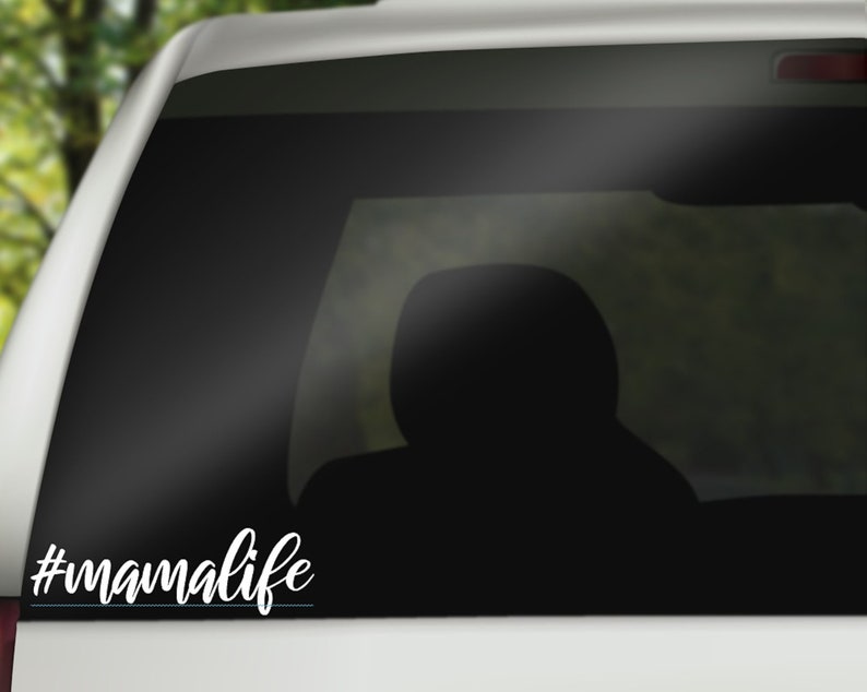 Mama Life Vinyl Decal Car Decal Mama Decal Hashtag Mama | Etsy