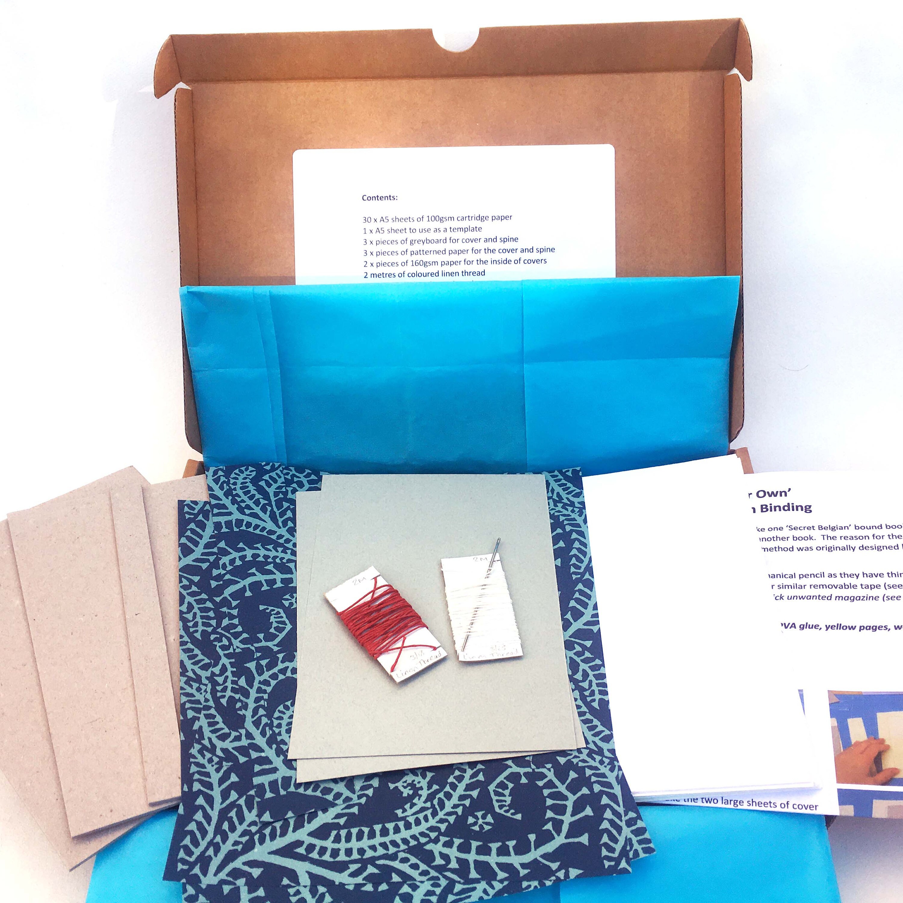 Make Your Own Book Kit With Tools / Craft Kit | Etsy UK