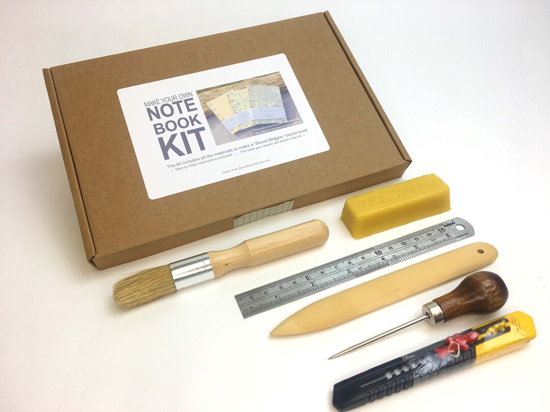 Make Your Own Book Kit With Tools / Craft Kit - Etsy UK