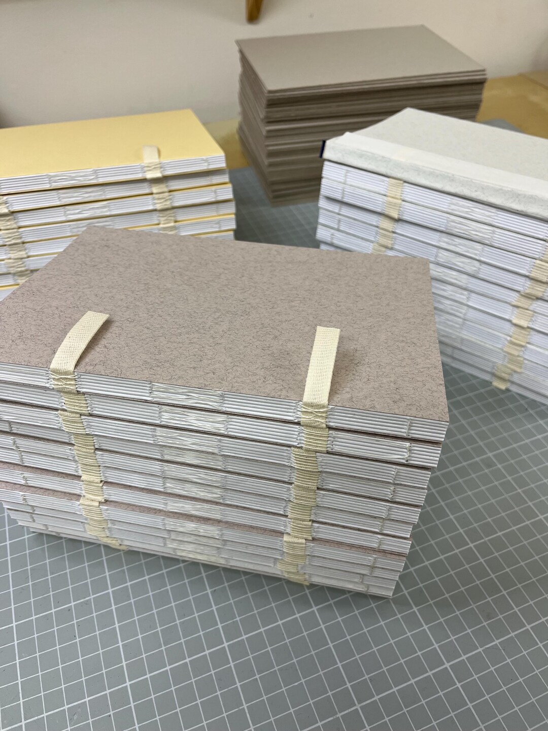 Handbound A5 Book Block: 130gsm Plain Cartridge Paper - Etsy