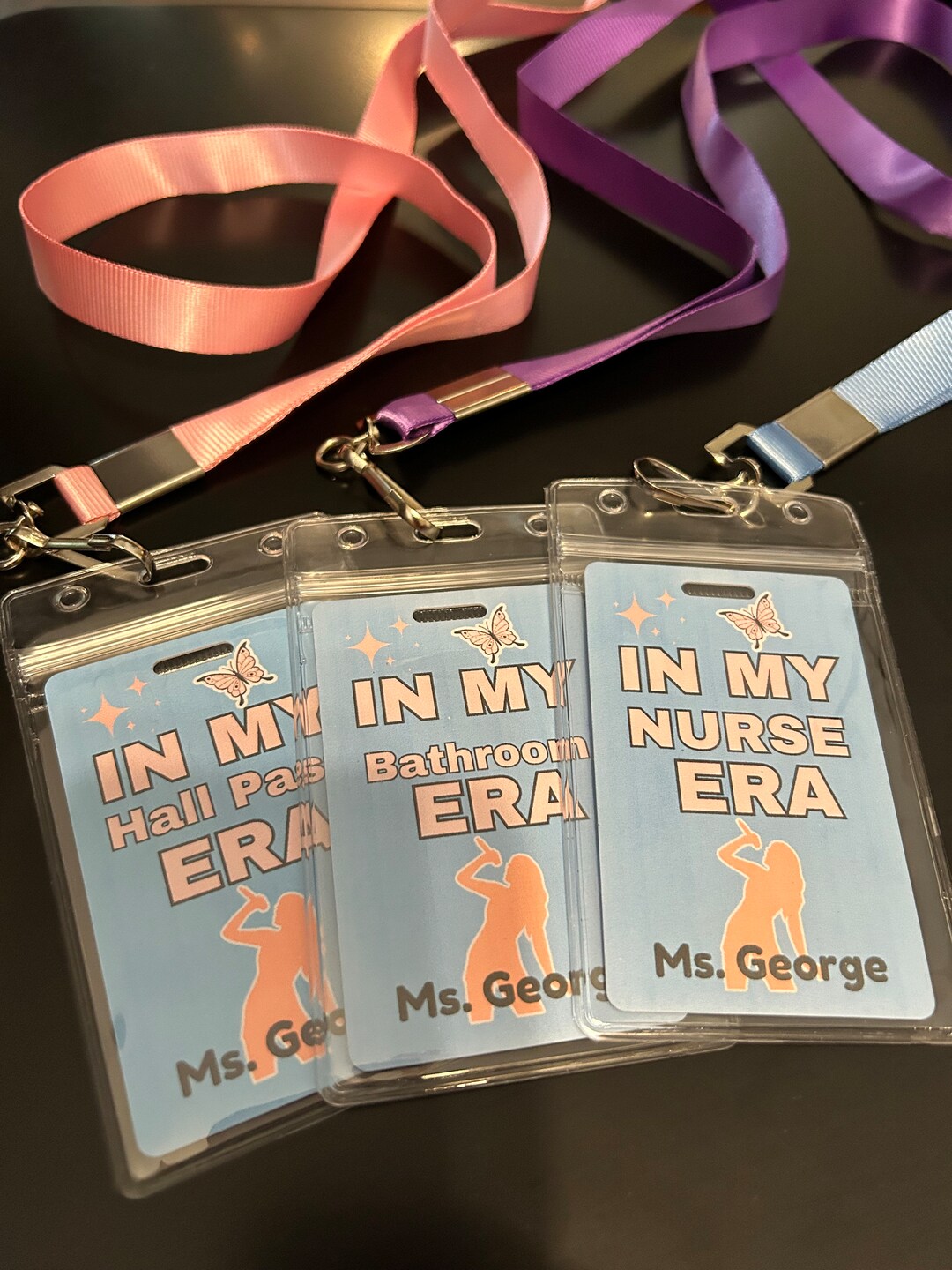 School Passes/ Custom Designed Bathroom Pass/ Office Pass/nurse Pass ...