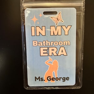 School Passes/ Custom Designed Bathroom Pass/ Office Pass/nurse Pass ...
