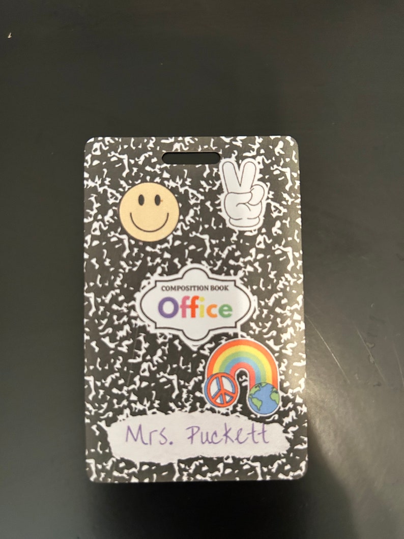 School Passes/ Custom Designed Bathroom Pass/ Office Pass/nurse Pass ...