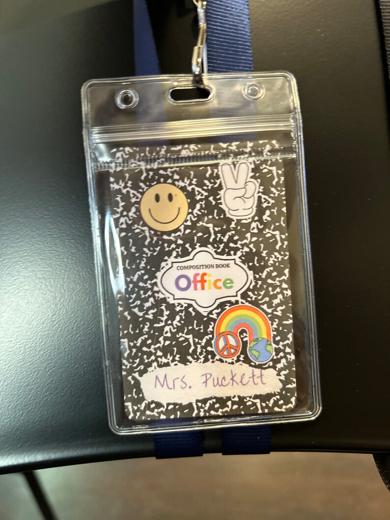 School Passes/ Custom Designed Bathroom Pass/ Office Pass/nurse Pass ...