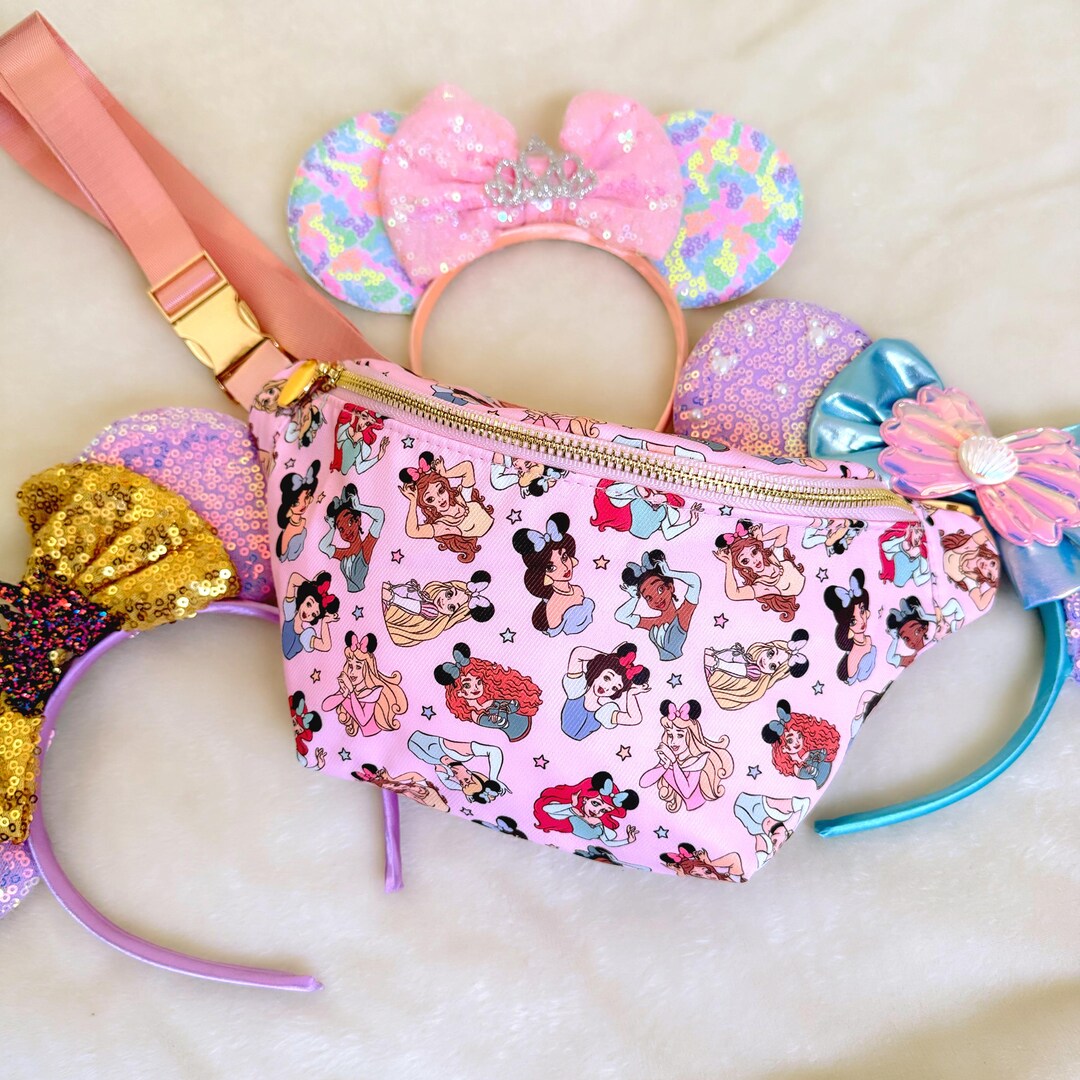 Princess Squad Fanny Pack; Fanny Pack; Disney Fanny Pack; Pink Disney ...