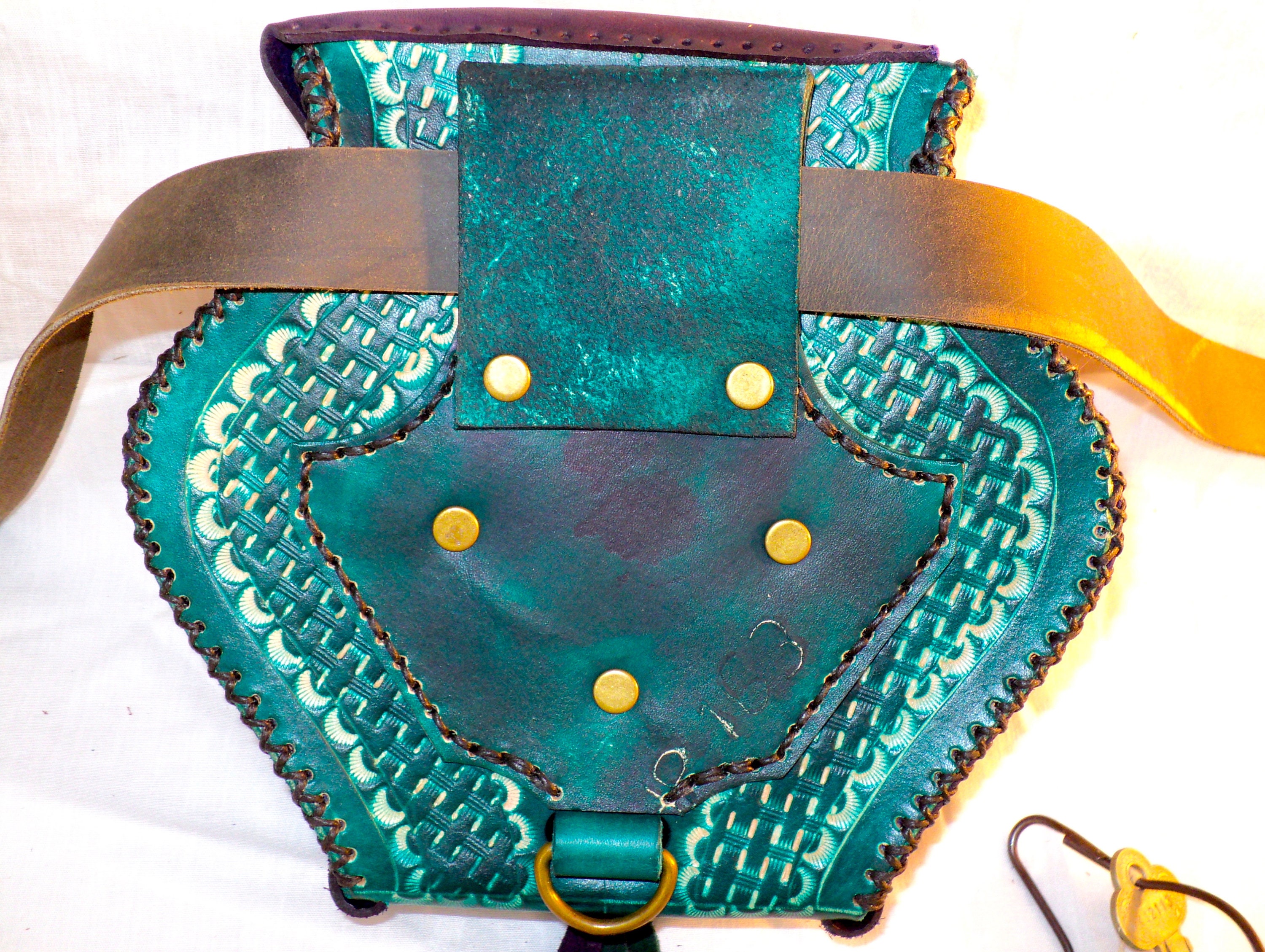 Leather Potion Bottle Belt Pouch Medieval Hip Bag | Etsy