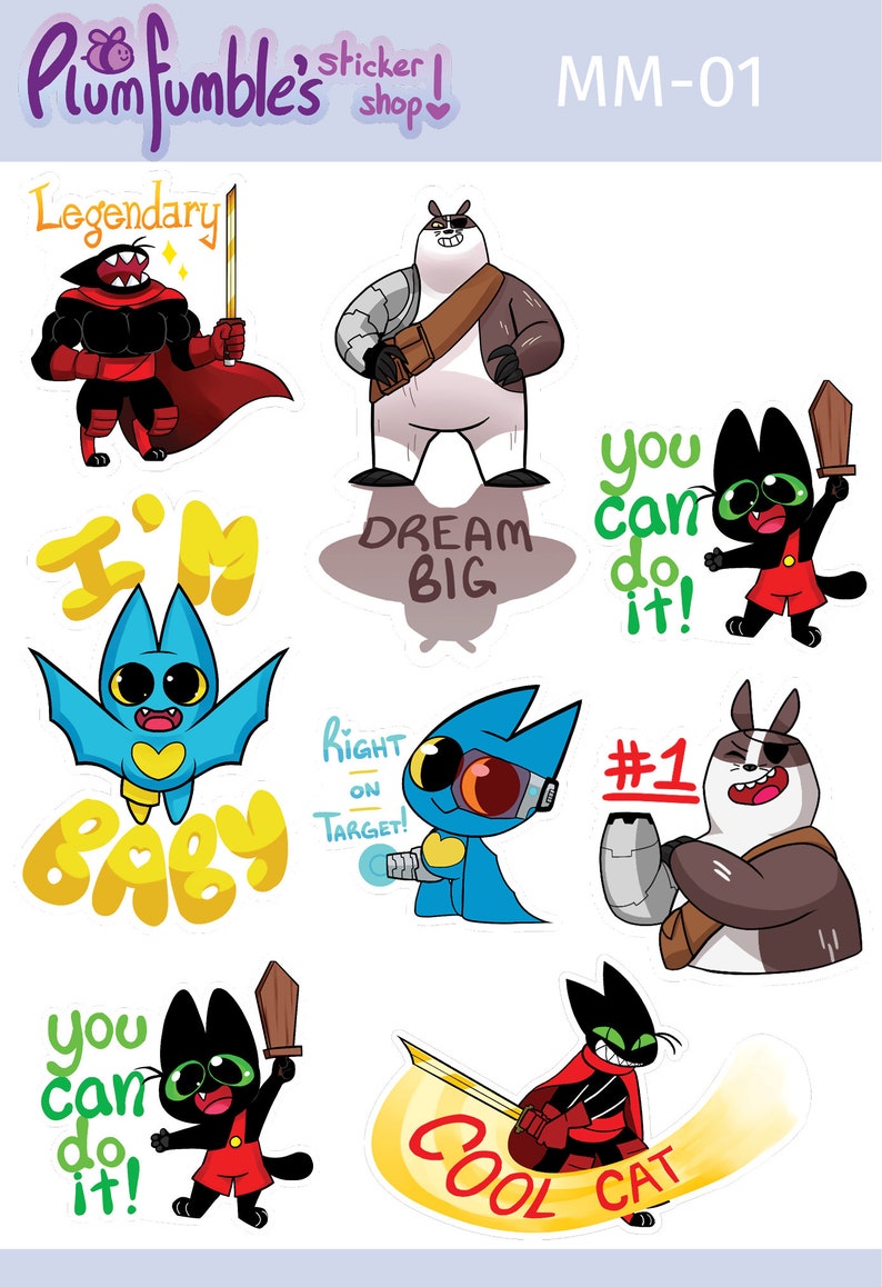 Mao Mao Sticker Sheet - Etsy