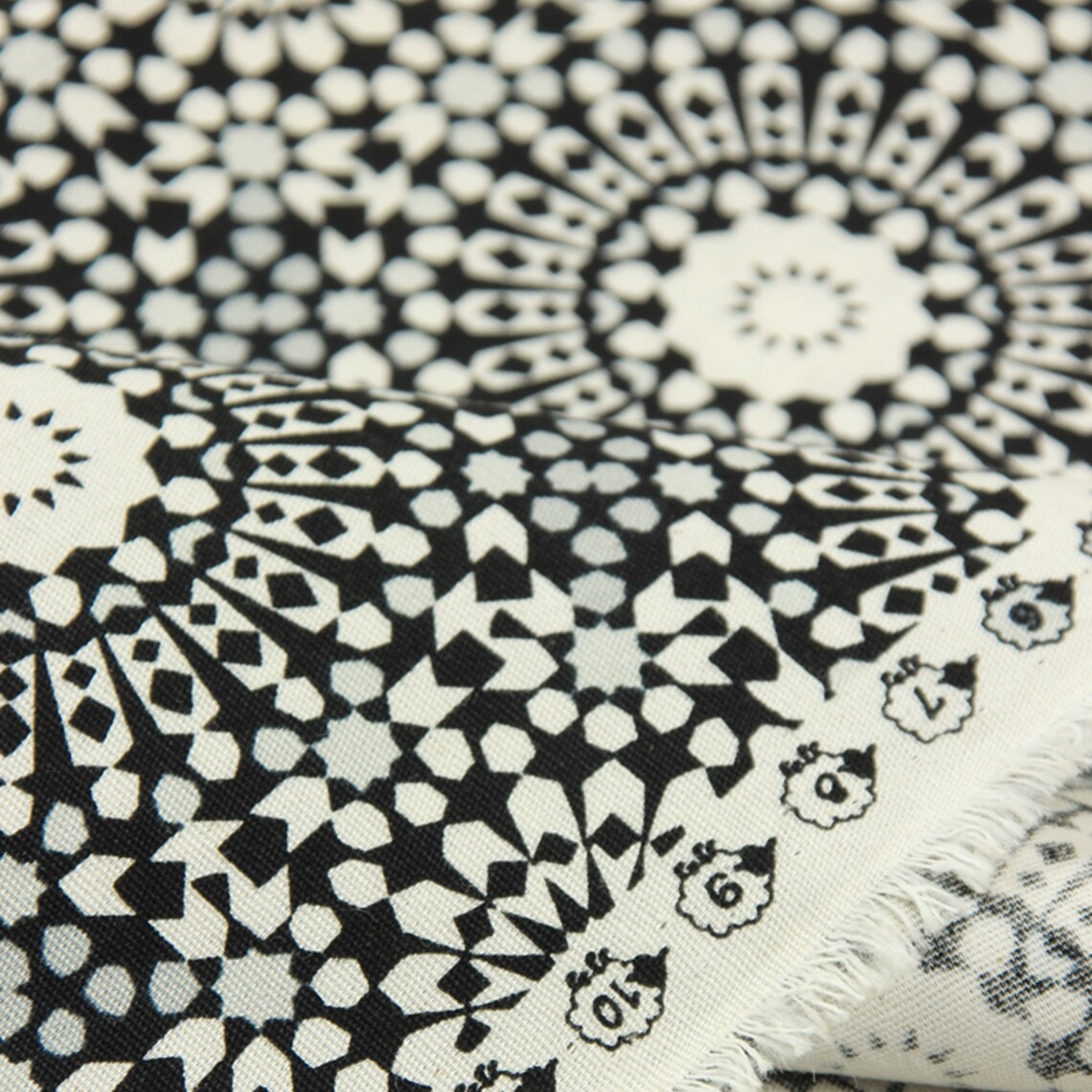 Abstract Prints Cotton Fabric Home Decor Table Clothes | Etsy