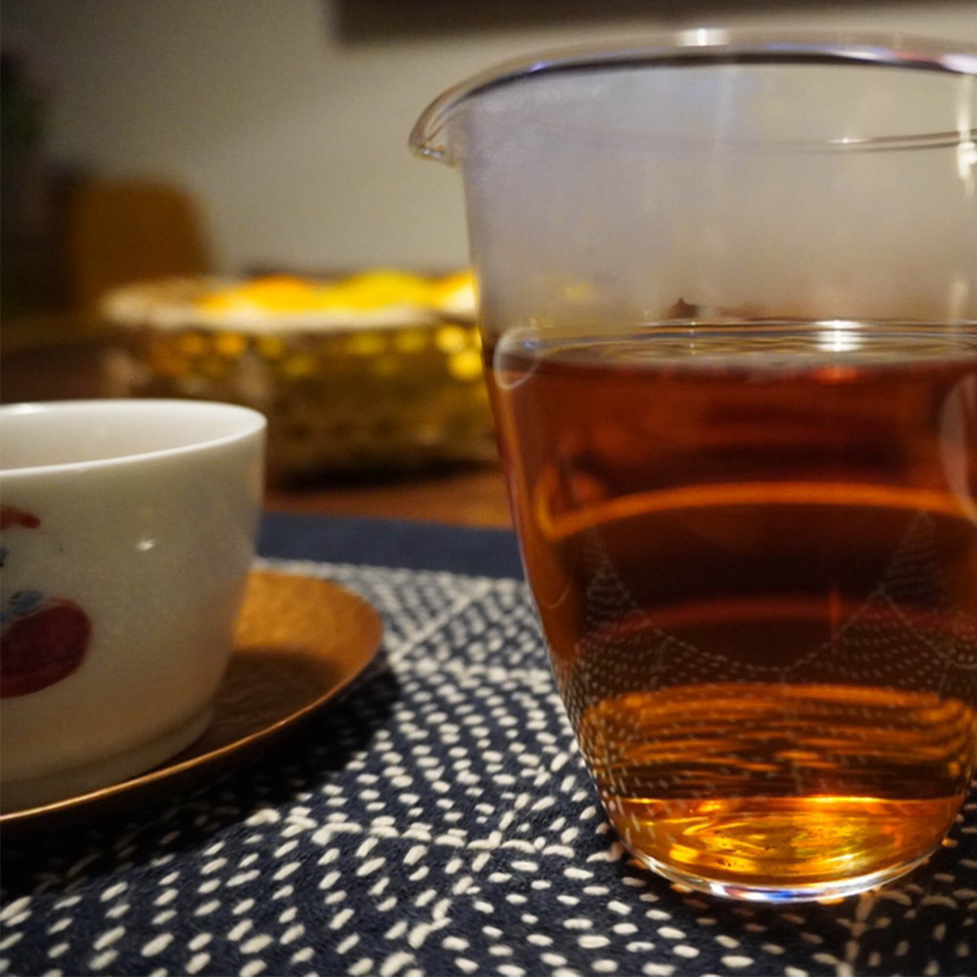 Sashiko Embroidery Tea Mat Hand Stitching Table Mat Indigo | Etsy
