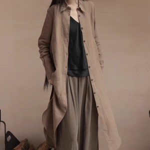 Linen Vest Multi Layer Linen Top Sleeveless Linen Waistcoat Linen Gilet ...