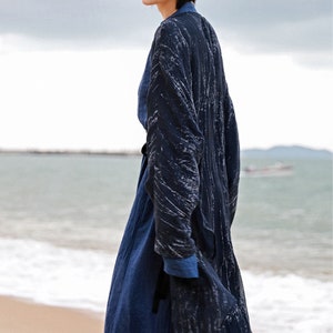 Hanfu Haori Blue Kimono 3PCS Set Japanese Style Robe Chinese - Etsy ...