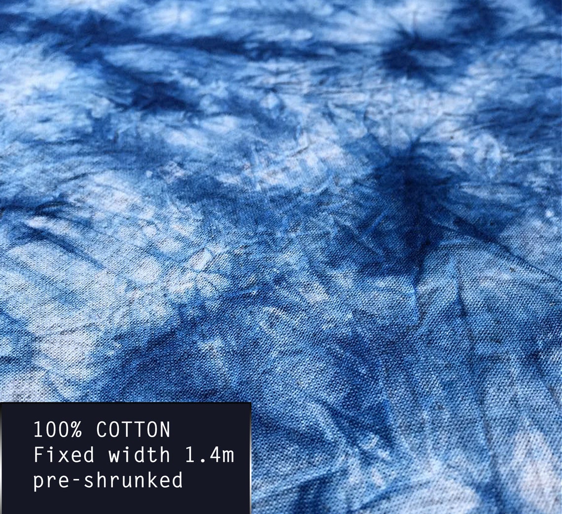 Indigo Blue Dye Tie Dye Natural Plant Dye Fabric Handmade - Etsy