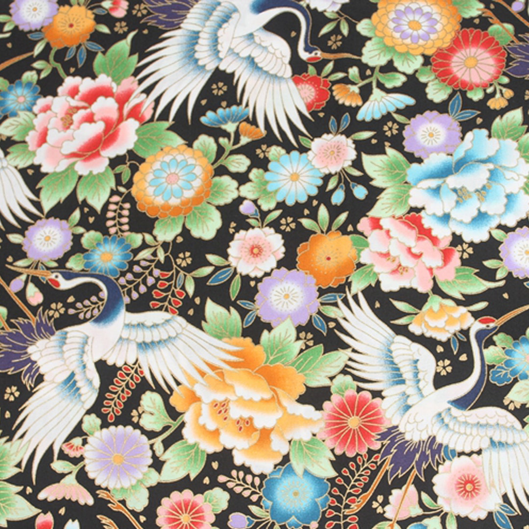 Japanese Prints Cotton Fabric Kimono Fabric Ukiyoe Prints Fabric Sewing ...