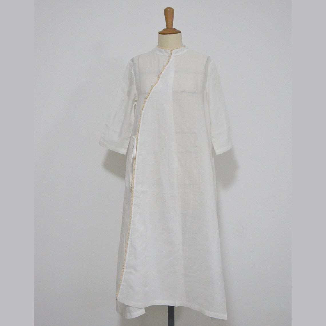 Hanfu Long Shirt Linen Hanfu Qipao Shirtdress Chinese Hanfu | Etsy