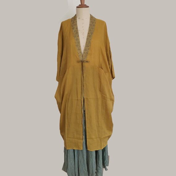 Hanfu Shirt Hanfu Long Robe Tencel Fabric Hanfu Outer Piece | Etsy