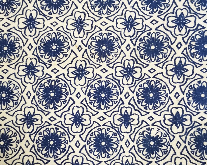 Vintage Chinese Block Print Hand Woven Fabric Block Print - Etsy