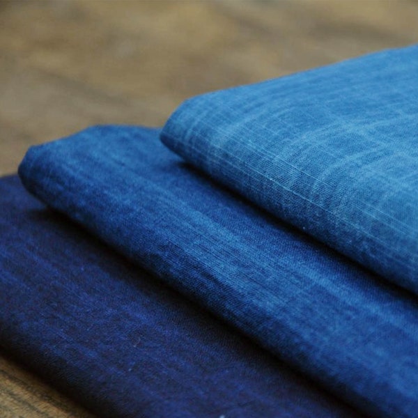 Indigo Blue Fabric - Etsy