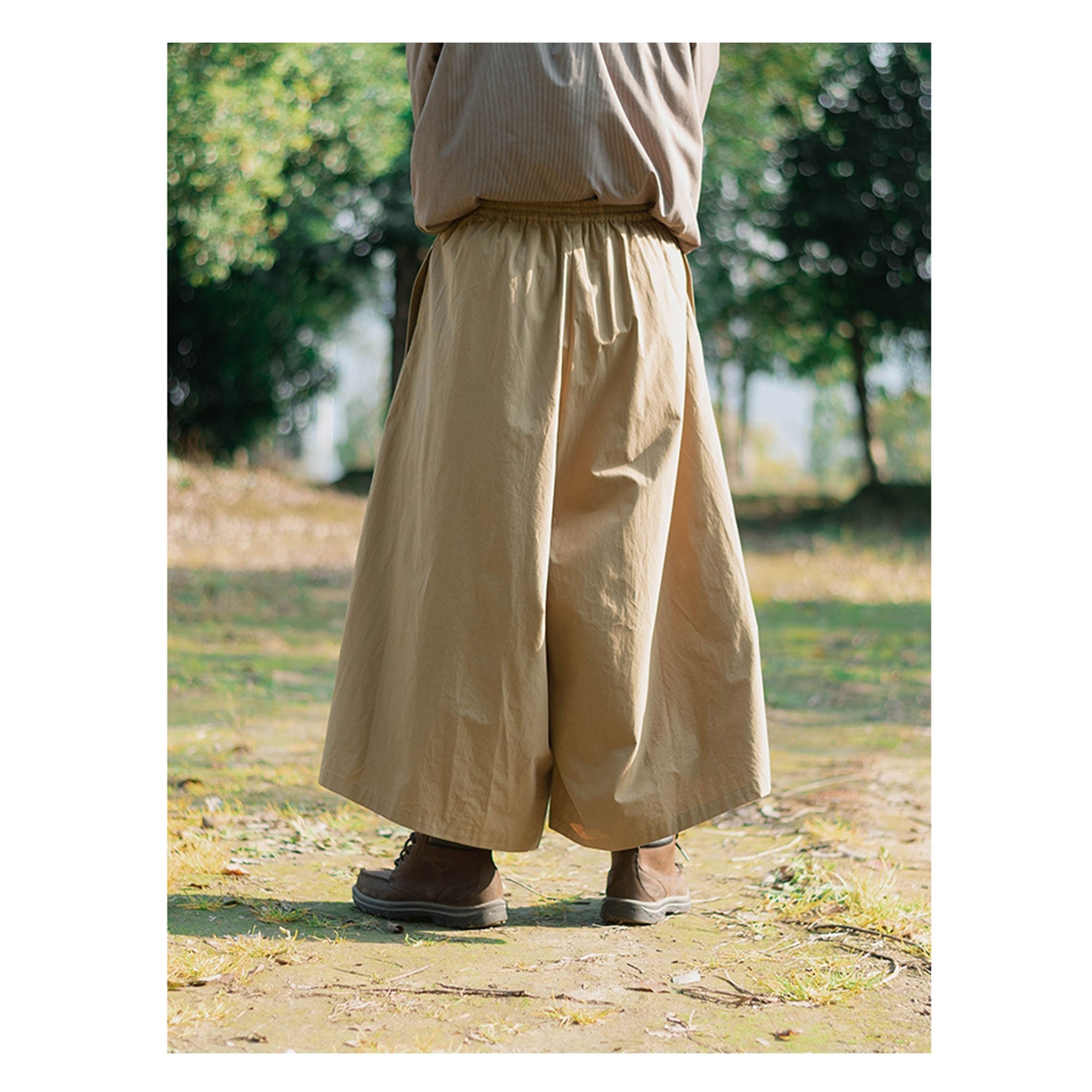Wide Leg Pants Men / Harem Culottes / Culottes / Japanese - Etsy